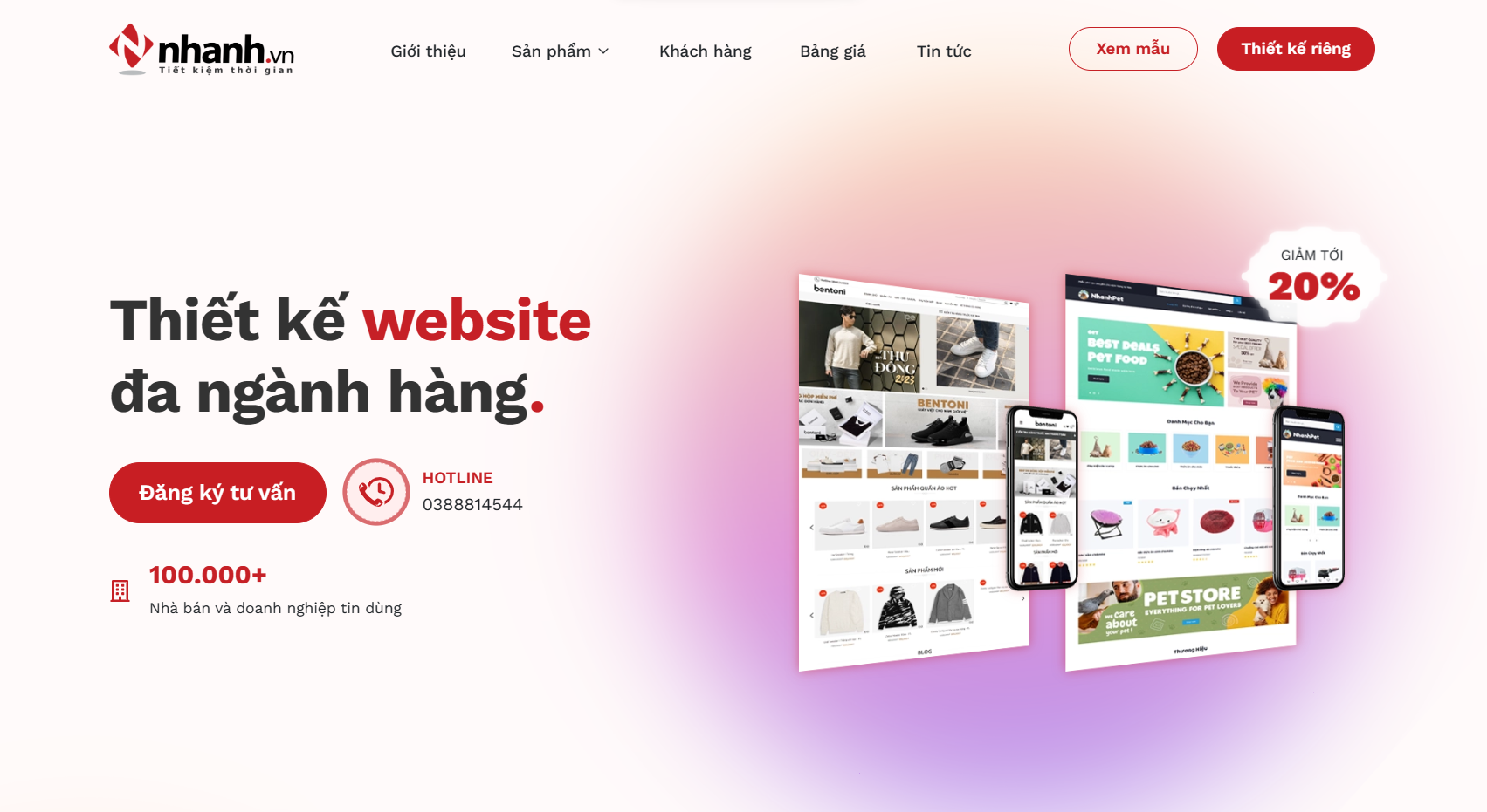 Nhanh.vn - Website chuẩn SEO đa ngành hàng